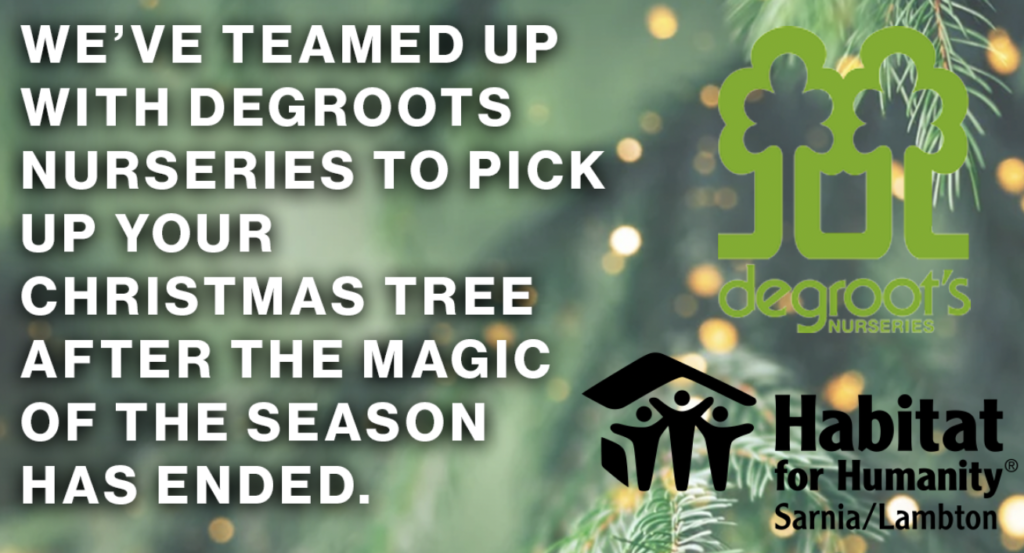 Christmas Tree Collection | Habitat for Humanity Sarnia-Lambton